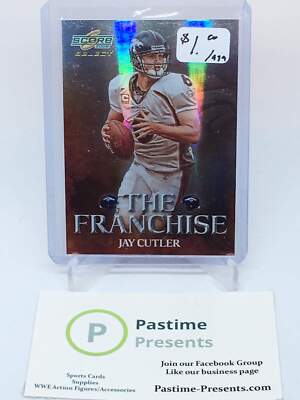 2008 Score Select #F-11 Jay Cutler The Franchise /999 Denver Broncos | eBay