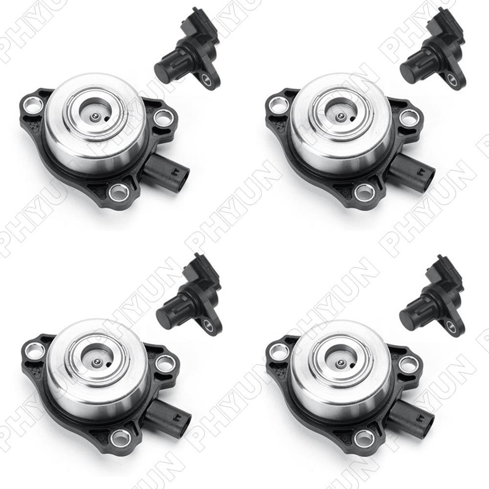 4x Camshaft Position Sensor +Adjuster Magnet For Benz C300 E350 GL450 ...