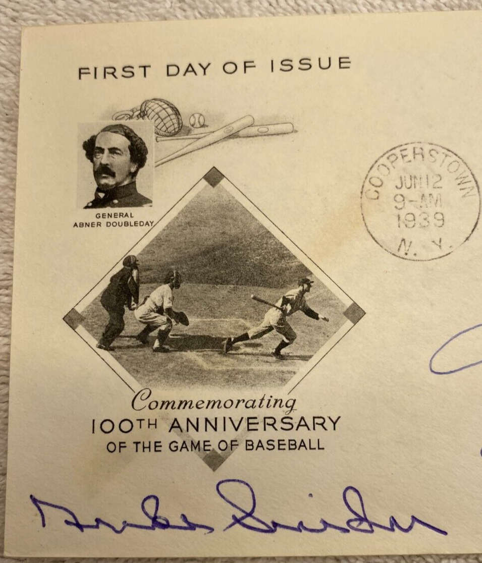 DUKE SNIDER STAN MUSIAL ENOS SLAUGHTER SIGNED CACHET JSA COA | eBay