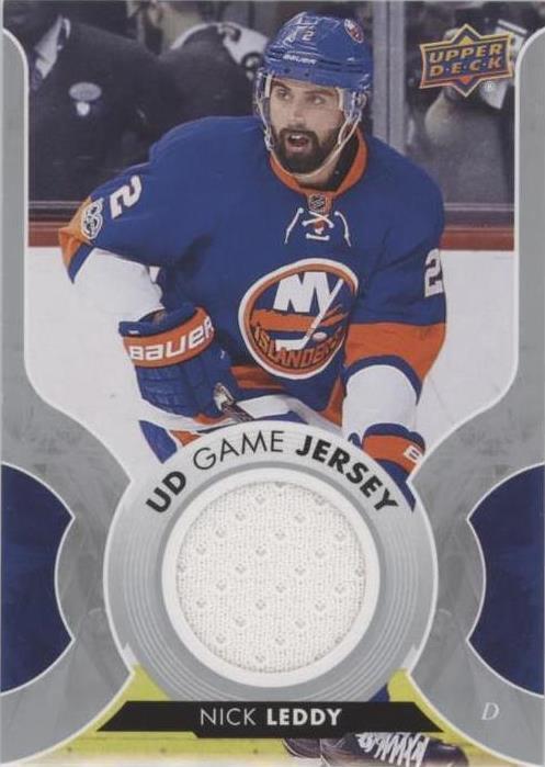 2017-18 Upper Deck - Ud Game Jersey Nick Leddy #GJ-NL (MEM) for sale ...