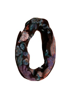 BRAND NEW Women's MADISON 88 FALL Winter Floral Knit Infinity Scarf ...