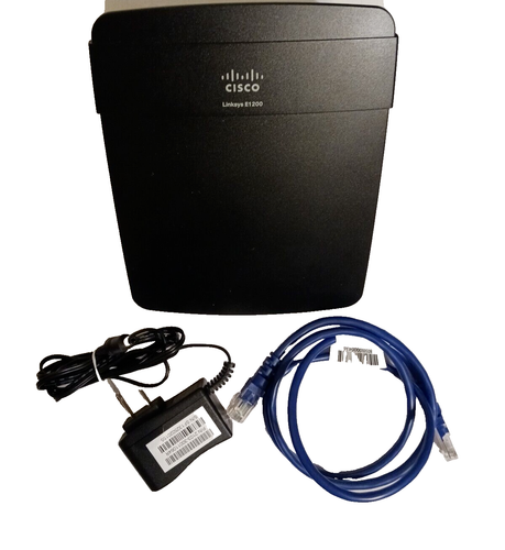 CISCO LINKSYS E1200 WIRELESS Wi-Fi ROUTER 2.4 GHz | eBay