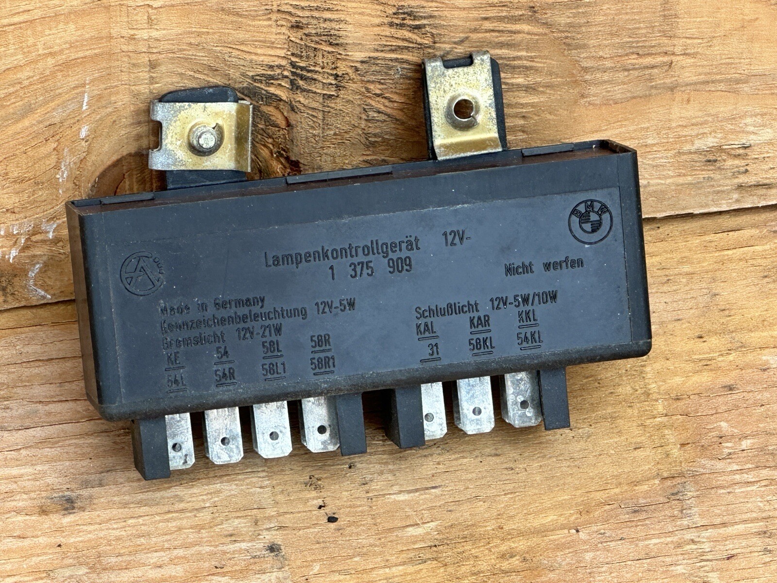 BMW E30 Lamp Check Control Module 1375909 | eBay
