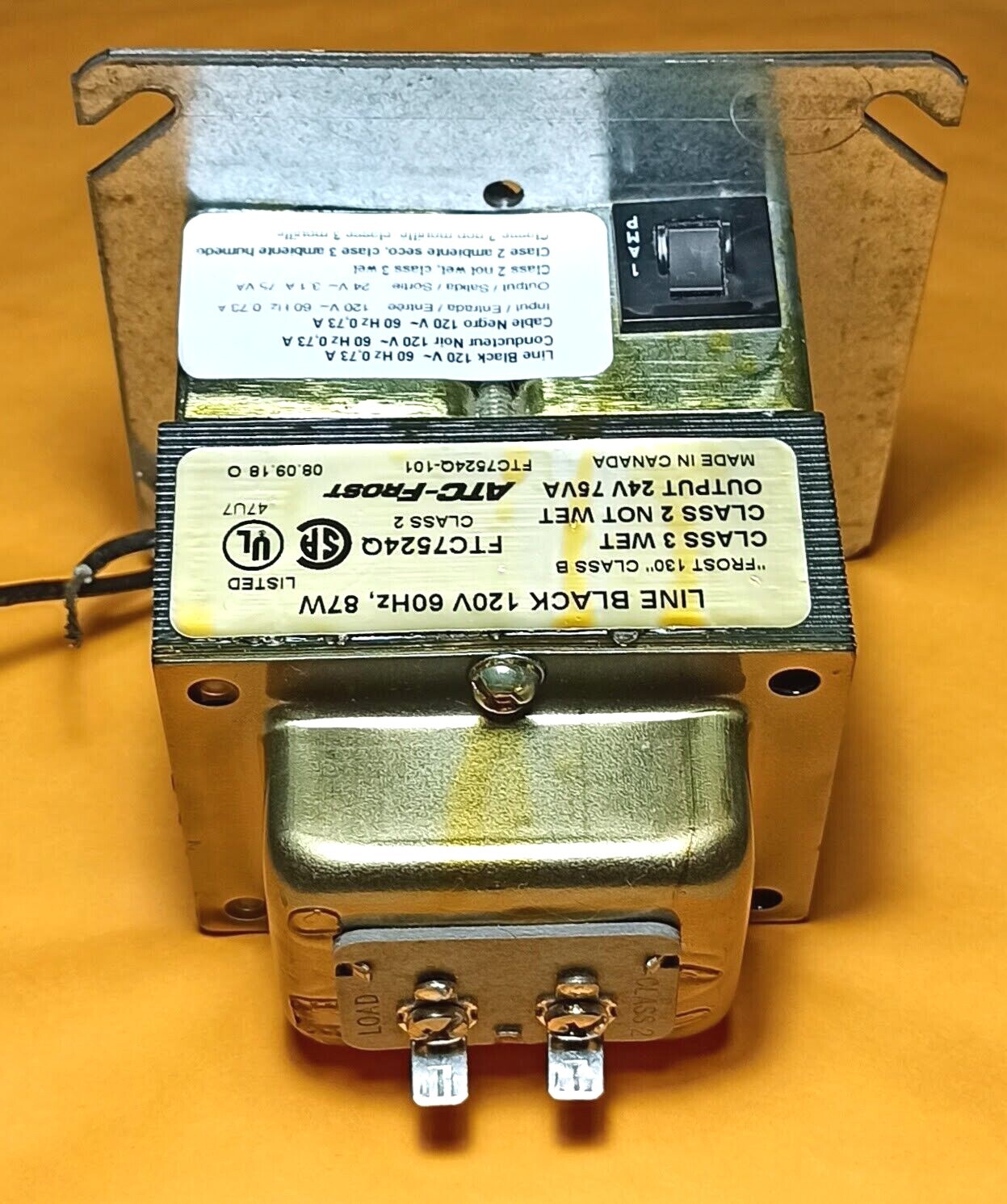 Lutron SV-100SF-JBOX Junction Box Transformer 24VAC 3A Class 2 | eBay