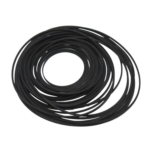 28Pcs Transmission Belt Durable Round Belting Pulley Rubber Band Pulley ...