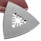Oscillating Power Multi Tool 100 pcs Sanding Paper with Triangular ...