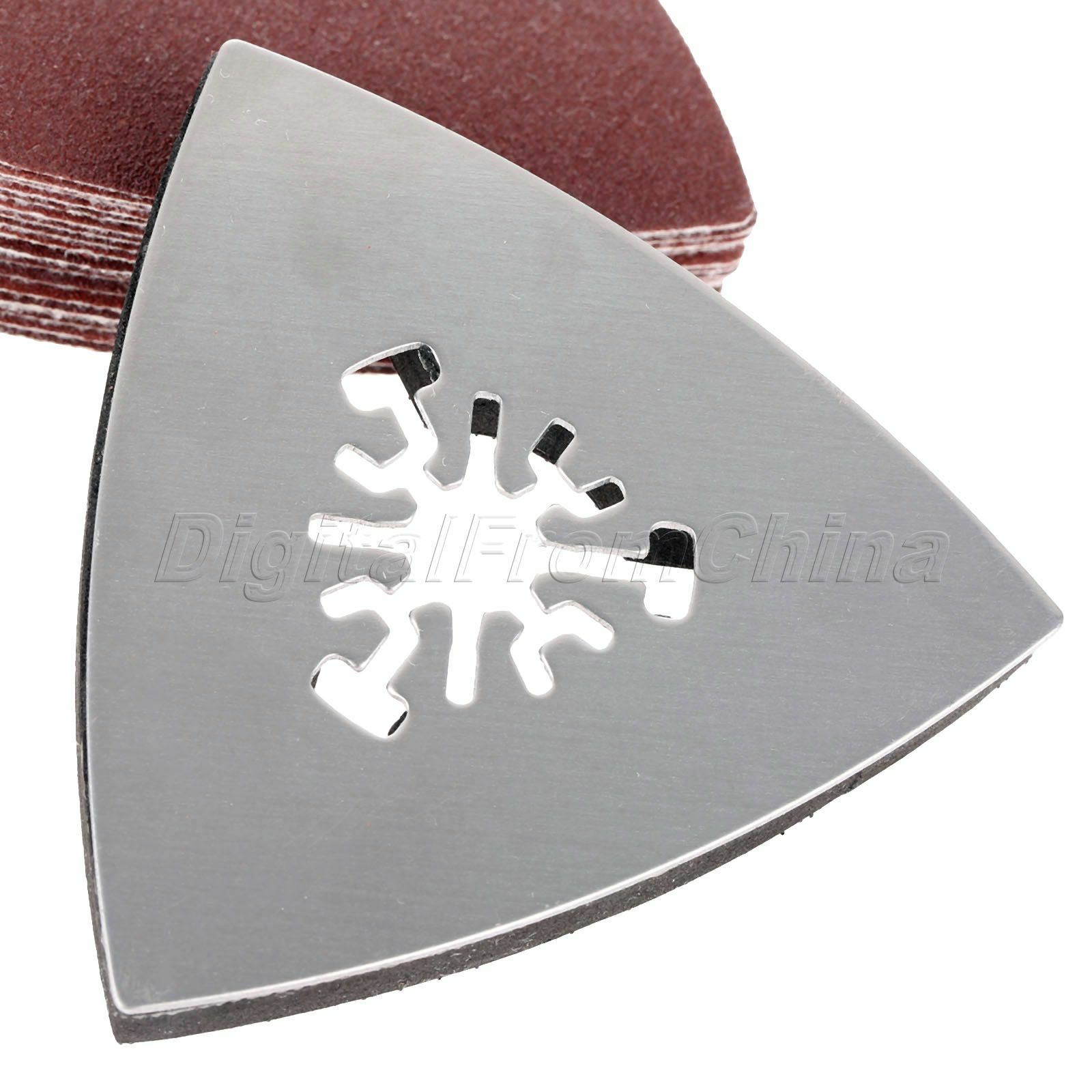 Oscillating Power Multi Tool 100 pcs Sanding Paper with Triangular ...