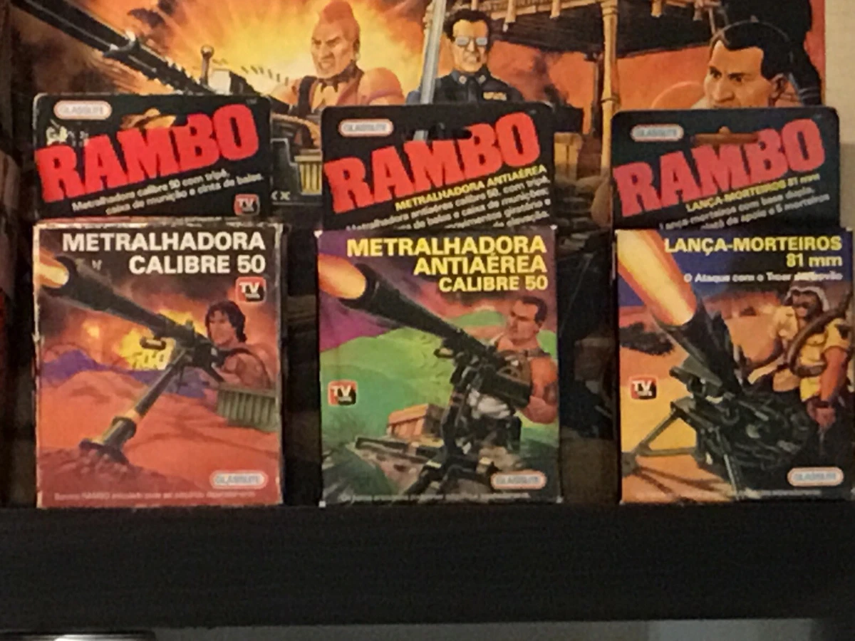 Rambo Action Figure Guns