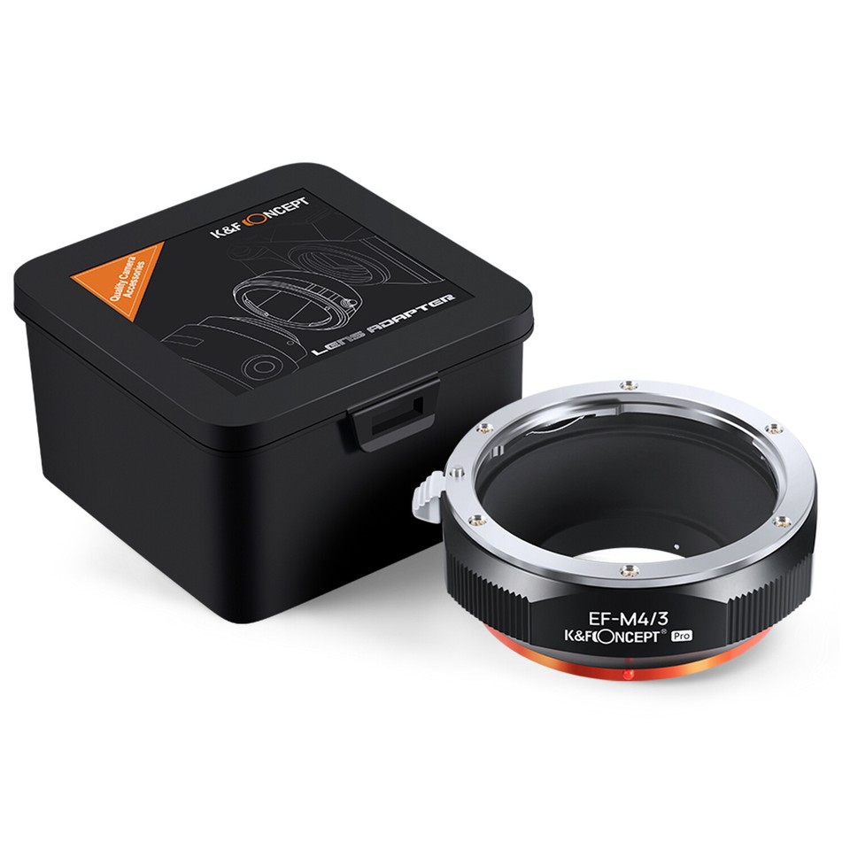 K&F Concept adapter Pro for Canon EOS EF FE/S mount lens to Micro 4/3 ...