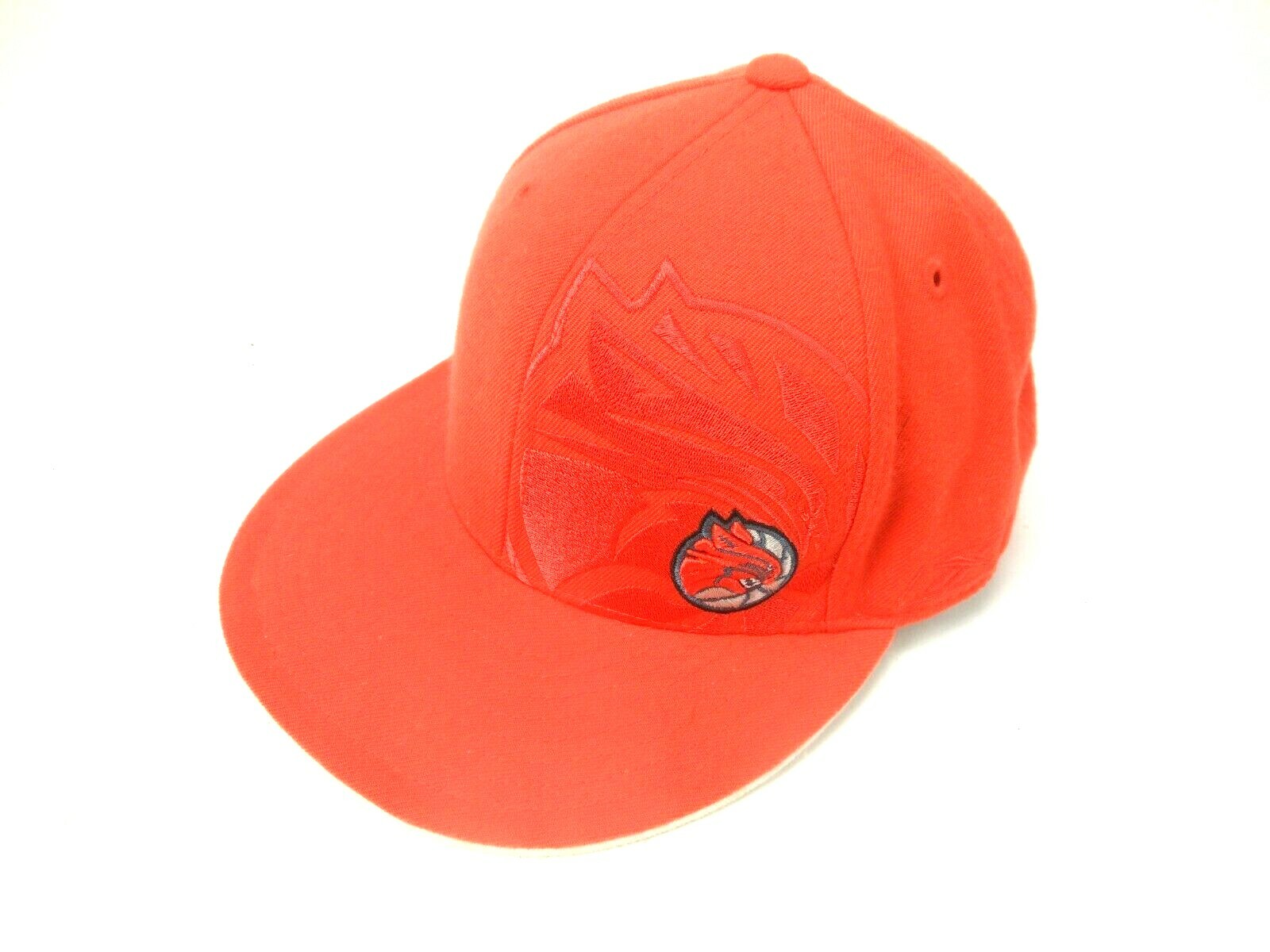 Charlotte Bobcats Reebok Orange Baseball Cap Fitted Size 7 3/8 Headwear ...