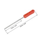 Diamond File 6 Inch Round File Diamond Coated Plastic Handle Hand Tool ...