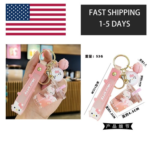 Hello Kitty keychain pendant birthday gift Acrylic | eBay