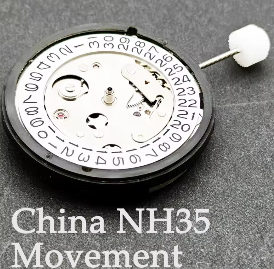 NH35 NH35A Automatic Watch Movement - 24 Jewel- Crown at 3 oclock | eBay UK