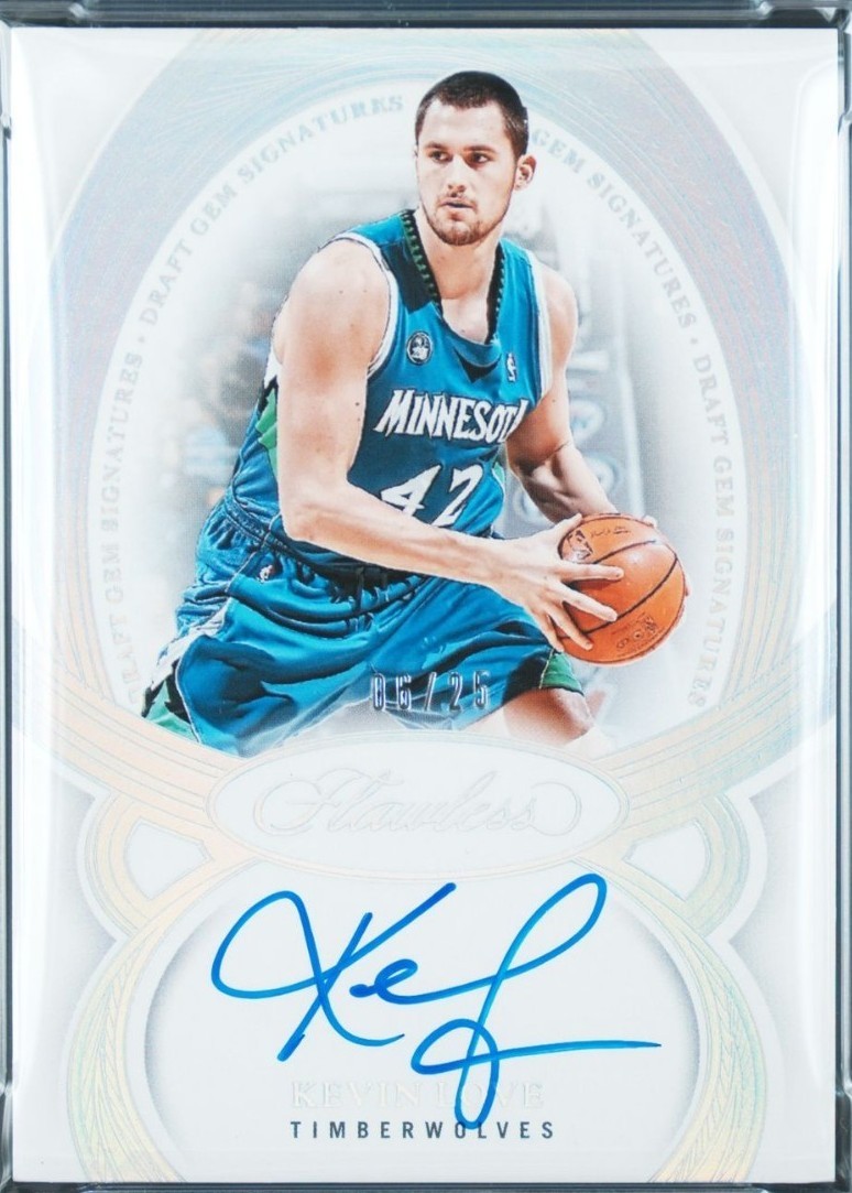 2024-25 Panini Flawless - Draft Gem Signatures Kevin Love #DGS-KLT /25 ...