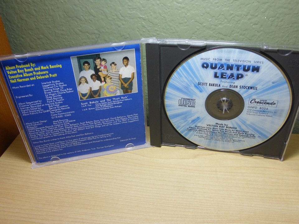 Quantum Leap Original TV Soundtrack Velton Ray Bunch Mike Post CD GNP ...