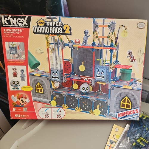 K'nex Super Mario Bros. 2: Thwomp's Building Set #38527 Very Rare | eBay