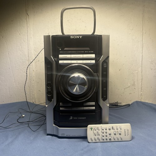 Sony HCD-EC55 Mini Hi-Fi Component 3 CD Changer MP3 Player Receiver ...