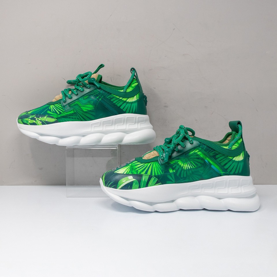Versace x Concepts Size 38 Chain Reaction JLO 2000 Sneakers Medusa ...