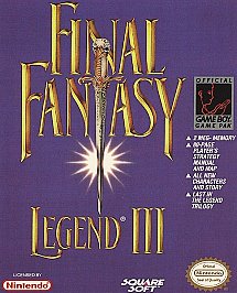 Final Fantasy Legend III (Nintendo Game Boy, 1993) for sale online | eBay