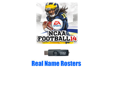 NCAA Football 14 Real Name Roster Save File - PlayStation 3 USB Memory ...