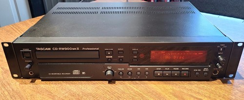 Tascam CD-RW900 Professional CD Rewritable Recorder MP3 Rack Mount | eBay
