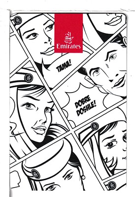 Single Airline Playing Card "Emirates, UAE 111A" Chan/Mertens ...