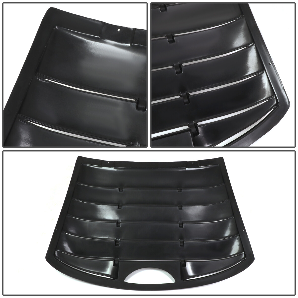 For 1995-2003 Cavalier Sunfire ABS Rear Window Louver Windshield Sun ...