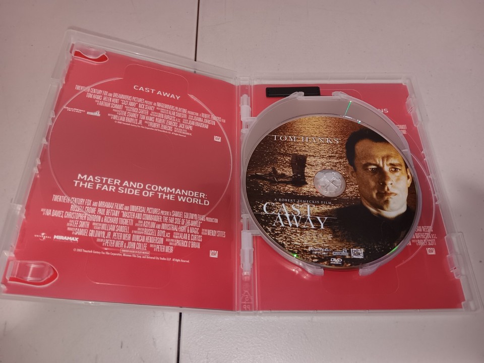 4 Action Film Favorites DVD Widescreen, 4 discs, Cast Away, Last of the ...