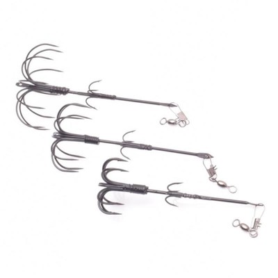 Double-deck Squid Umbrella Hook Fishing Lure Squid Jigs Squid Hook Sea ...