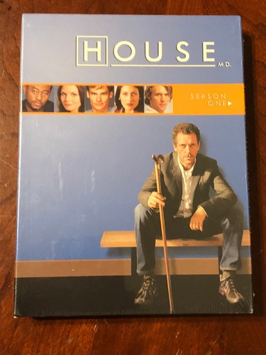 House MD M.D. - The Complete Season 1 One DVD - New - Factory Sealed ...