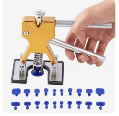 Car Paintless Dent Repair*Tools Kit*Puller Tabs Removal Body Damage Fix ...