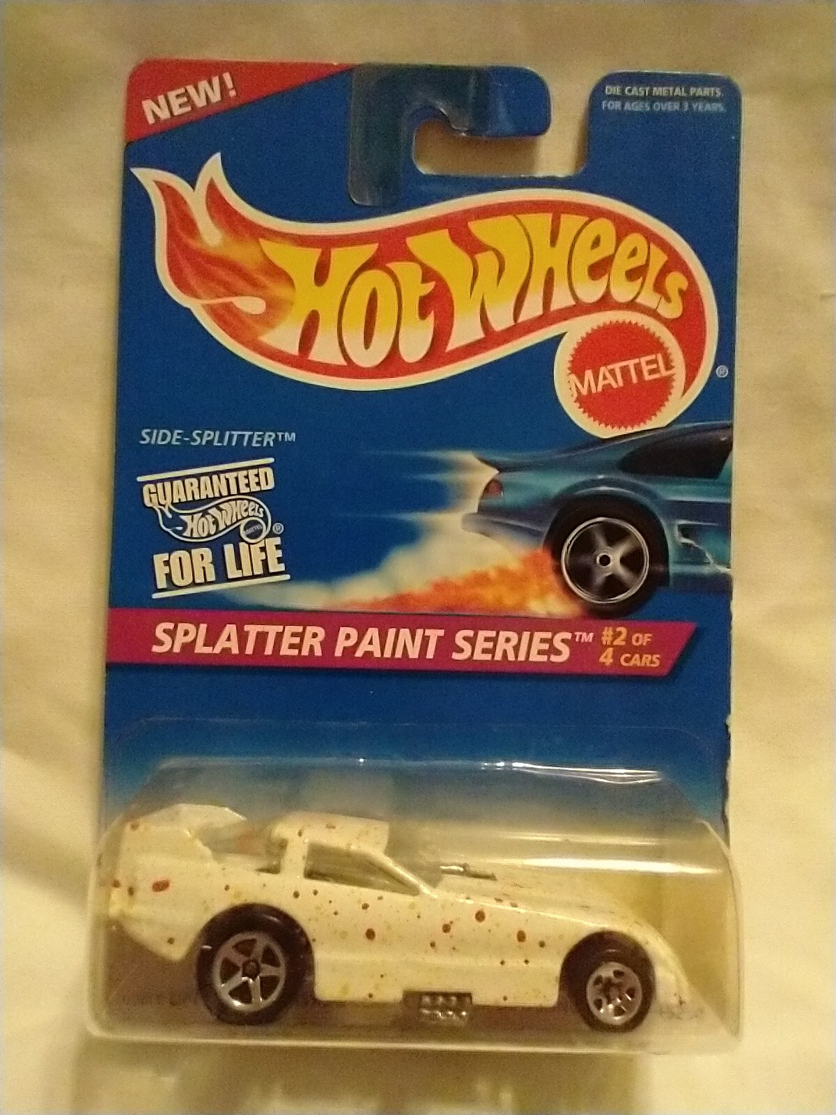Hot Wheels Splatter Paint Series Side Splitter (tear on side) | eBay