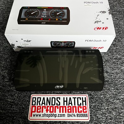 AiM 10" TFT Dash Display with RACE Icons for PDM08 PDM32 ONLY - NOT A ...