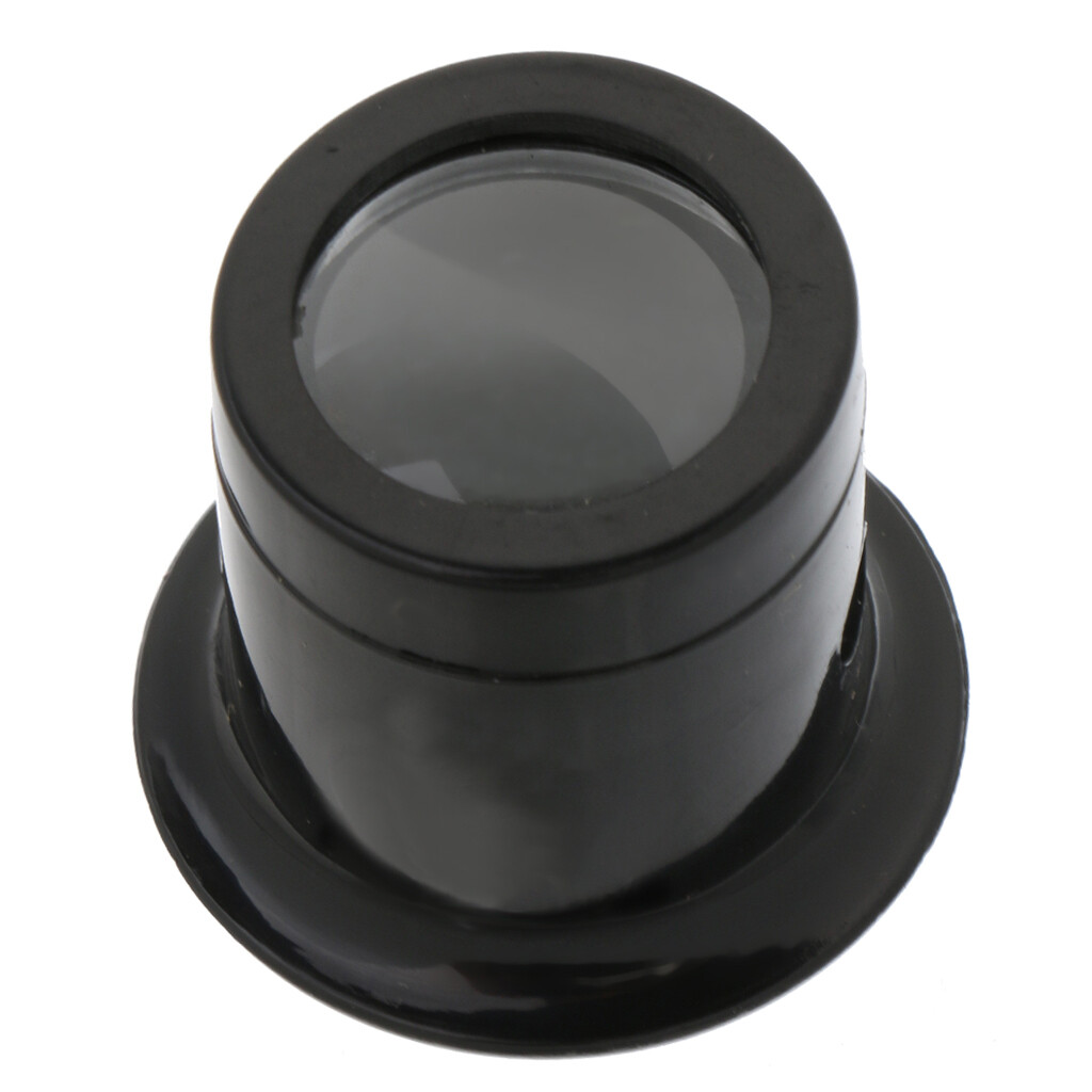 Jeweler Loupes Magnifier Magnifying Glass Lens Loop Microscope 10X ...
