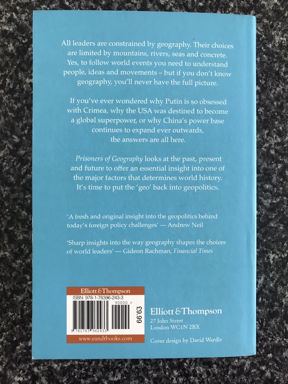 Prisoners Of Geography - Tim Marshall | eBay