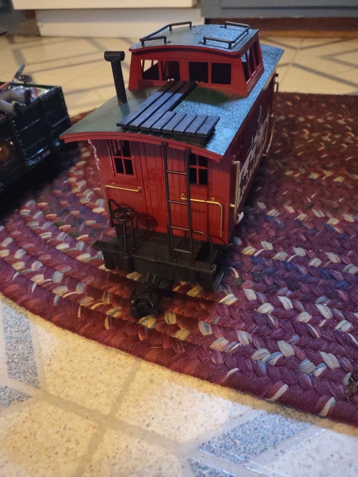 VTG G-Scale Model Train White Christmas Express Bachmann Big Haulers ...