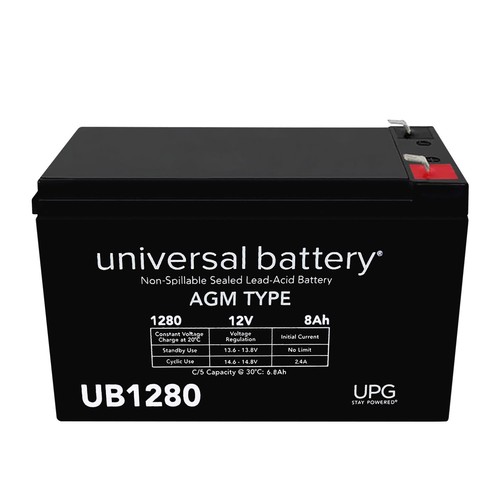 UPG 12V 8Ah SLA Battery Replacement for Vector VEC010S 300 Amp Jump ...