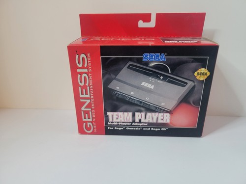 Sega Genesis Team Player 4 Player Multitap Adapter Sega CD - Unused in ...