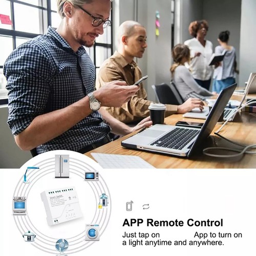 RF433 Home Automation DIY Breaker Relay Voice Control White 1 PCS ...