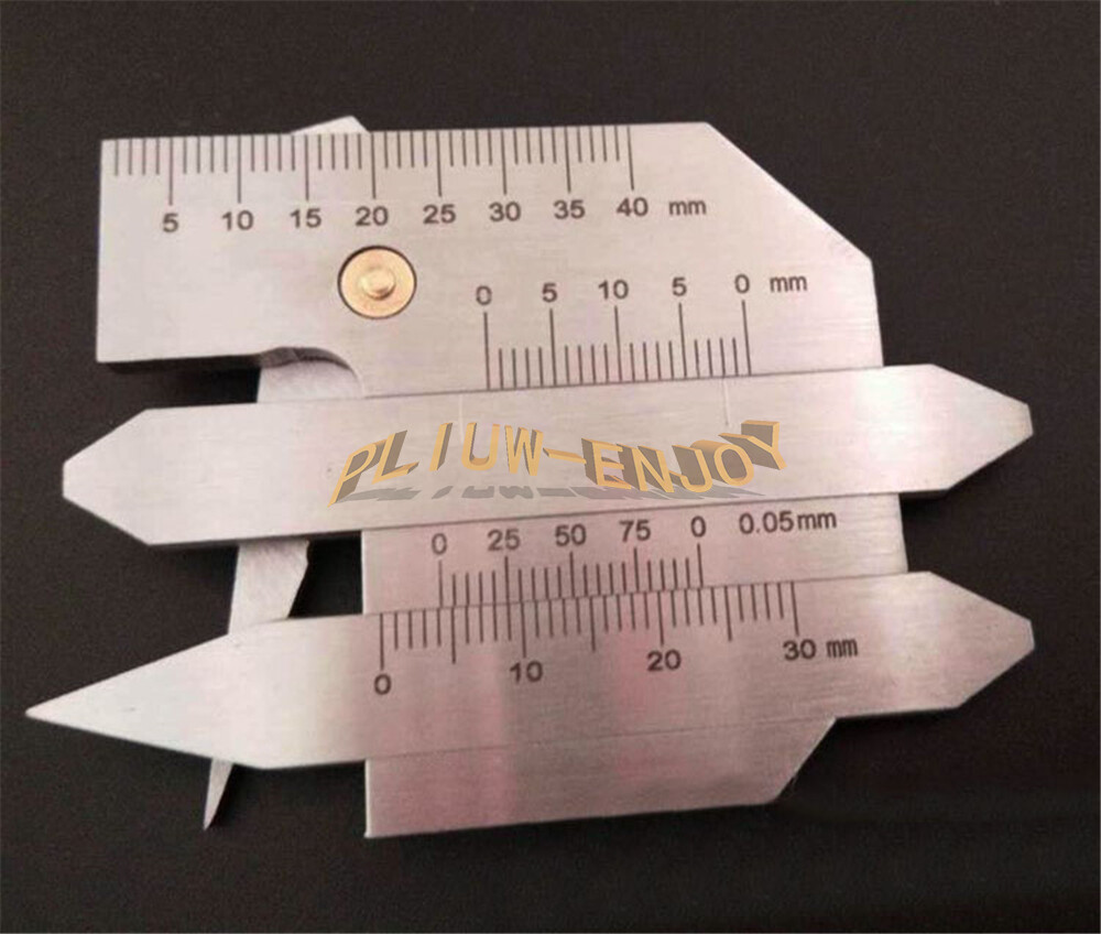 HJC45 Welding Gauge Weld Bead Height Welding Seam Gap Ruler Gage Dual ...