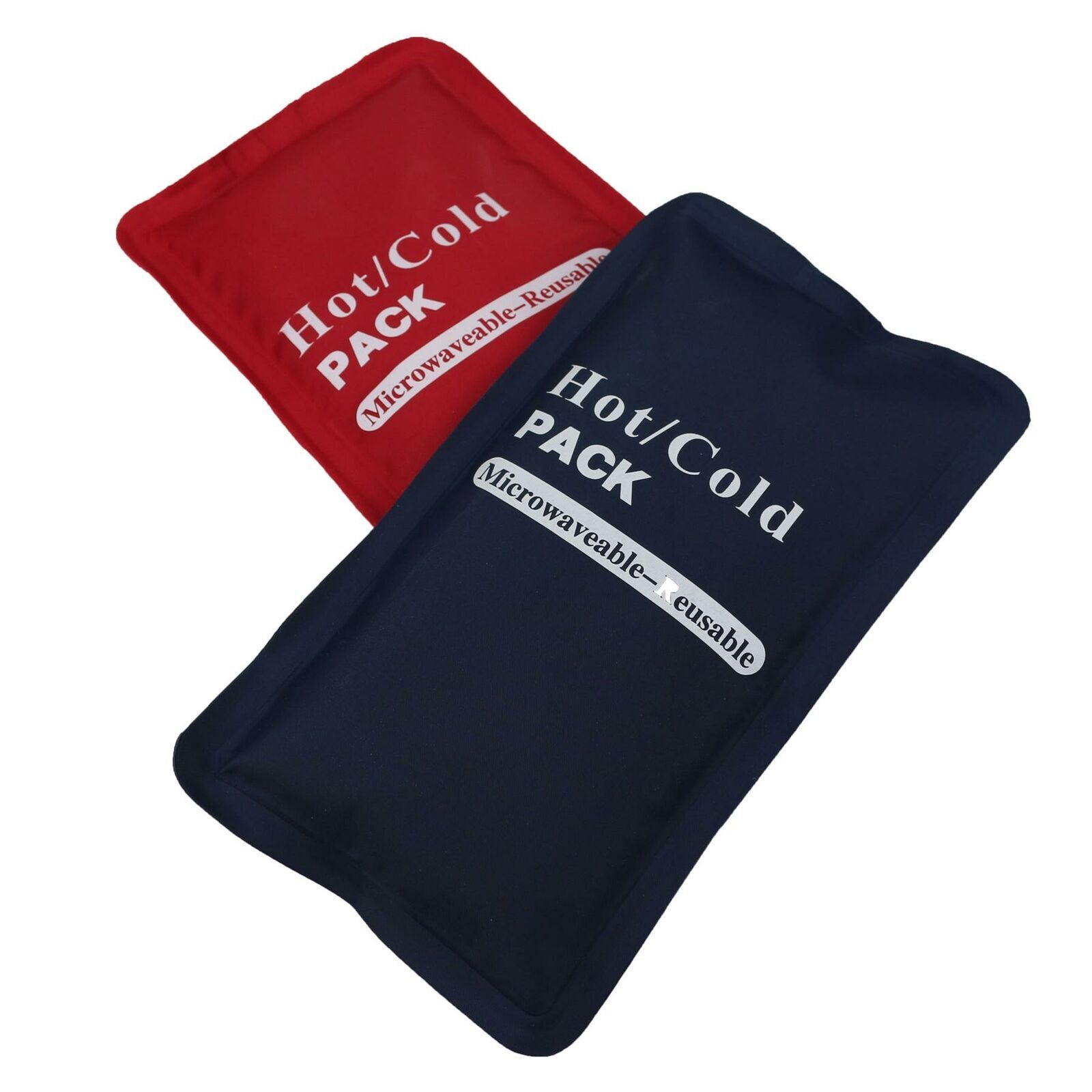 Reusable Hot Cold Ice Gel Pack First Aid Pain Relief Soothing Heat Pad ...