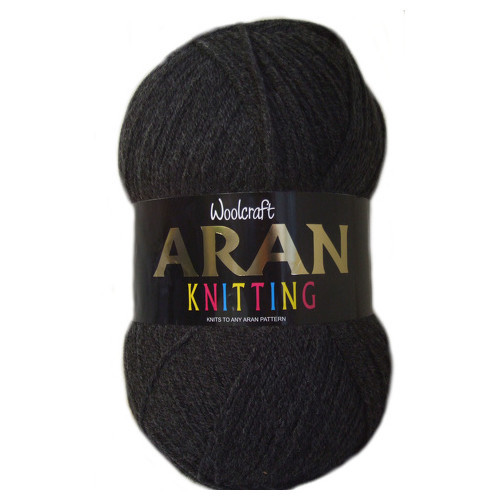 Aran Wool Woolcraft Aran 400g Knitting Yarn, Acrylic Or Wool Mix 40 ...