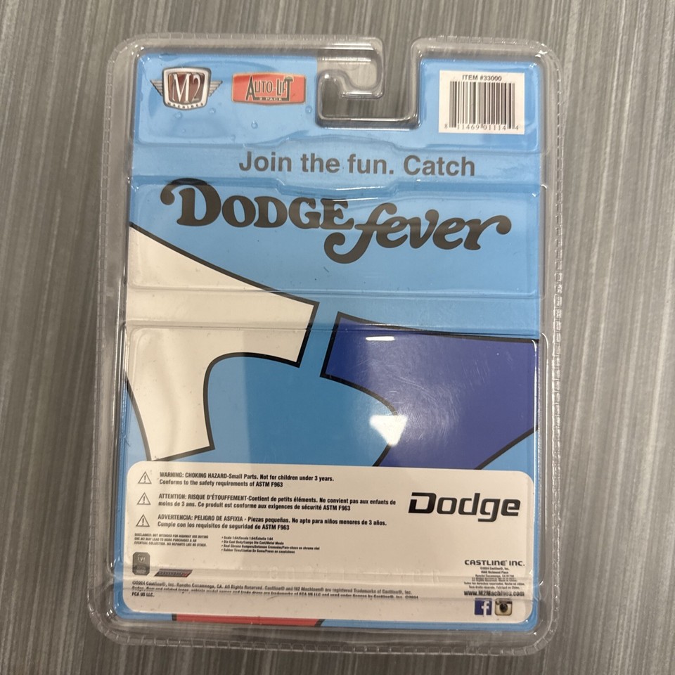 1/64th M2 Machines Auto Lift R27 1964 Dodge Fever Dodge A100 Panel Van ...