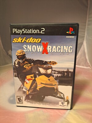 Ski-Doo Snow X Racing PS2 PlayStation 2 w/ Manual Black Label Great ...