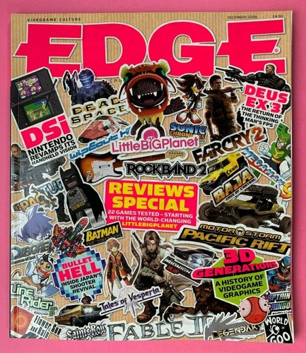 EDGE Magazine - Dec 2008 #195 - Review Special - Deus EX 3 - Prince Of ...