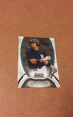 2011 Bowman Sterling Gary Sanchez Card. Yankees. | eBay