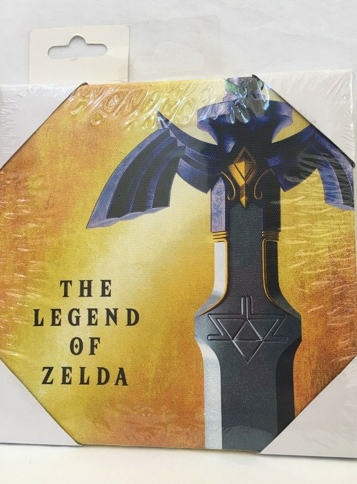The Legend of Zelda® Nintendo Master Sword 6x6 Canvas Wall Art Print | eBay