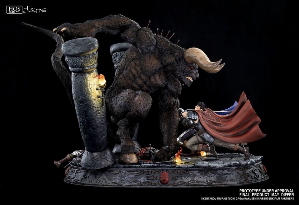 BERSERK Tsume HQS+ Zodd Guts Griffith Statue Diorama Limited | eBay