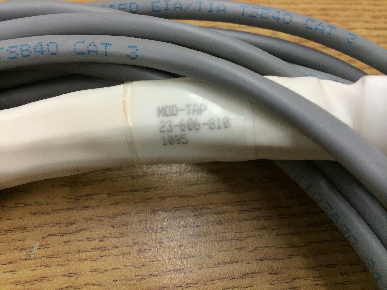 MOD-TAP E107890 24 AWG TYPE CM 75C (UL) CSA LL86238 PCC 60C FT4 ETL ...