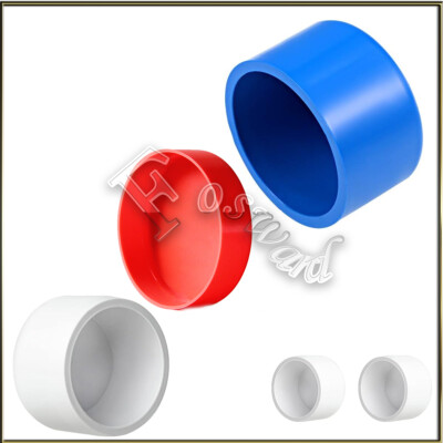 PVC End Cap Fittings, Flat PVC Cap for Build PVC Furniture Drainage ...